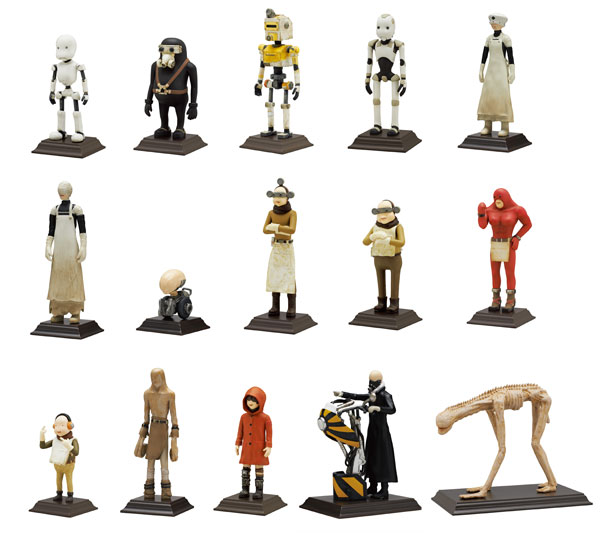 JUNK HEAD Figure Mascot 17-Figure Set - Treasure Box Store